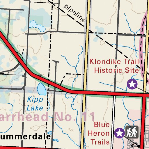 CEAB59 Barrhead - Central Alberta Topo Map by Backroad Mapbooks ...