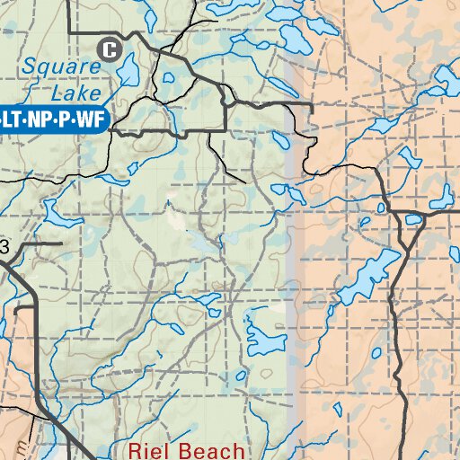 CEAB65 Cold Lake - Central Alberta Topo Map by Backroad Mapbooks ...