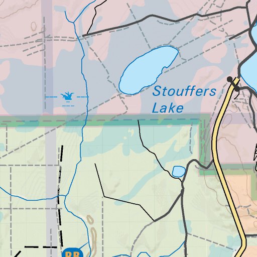 CEAB69 Marie Lake - Central Alberta Topo Map by Backroad Mapbooks ...