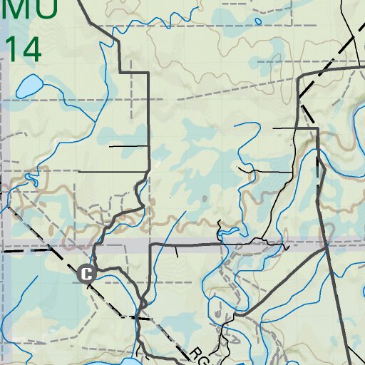 CEAB69 Marie Lake - Central Alberta Topo Map by Backroad Mapbooks ...