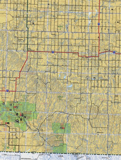 Map04 Mankota - Saskatchewan Map by Backroad Mapbooks | Avenza Maps