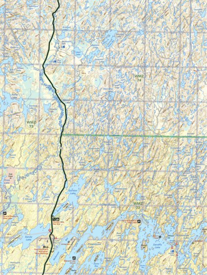 Map110 Gordon Lake - Saskatchewan Map by Backroad Mapbooks | Avenza Maps