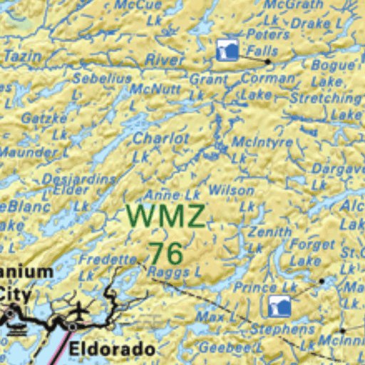Map119 Uranium City - Saskatchewan Map by Backroad Mapbooks | Avenza Maps