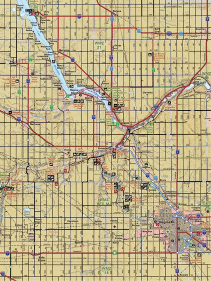 Map29 Regina - Saskatchewan Map by Backroad Mapbooks | Avenza Maps