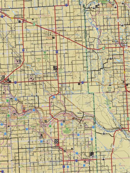 Map33 Langenburg - Saskatchewan Map by Backroad Mapbooks | Avenza Maps