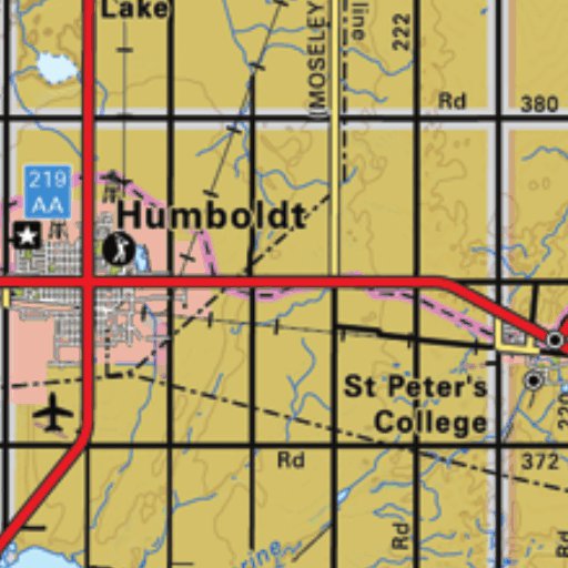 Map51 Humboldt - Saskatchewan Map by Backroad Mapbooks | Avenza Maps