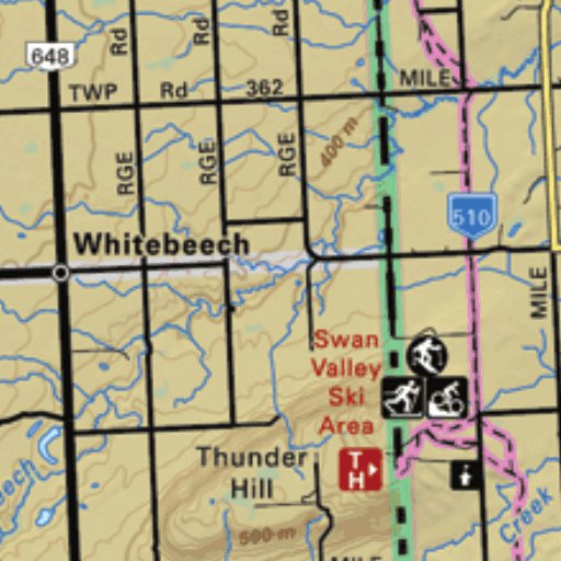 Map55 Duck Mountain Provincial Park - Saskatchewan Map by Backroad ...