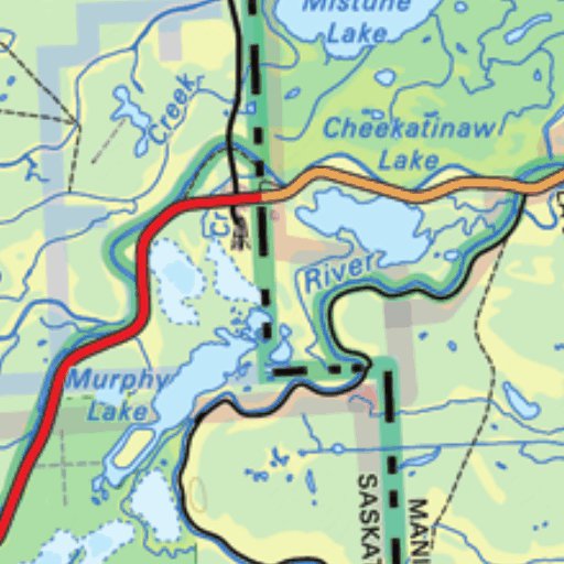 Map85 Cumberland House - Saskatchewan Map by Backroad Mapbooks | Avenza ...