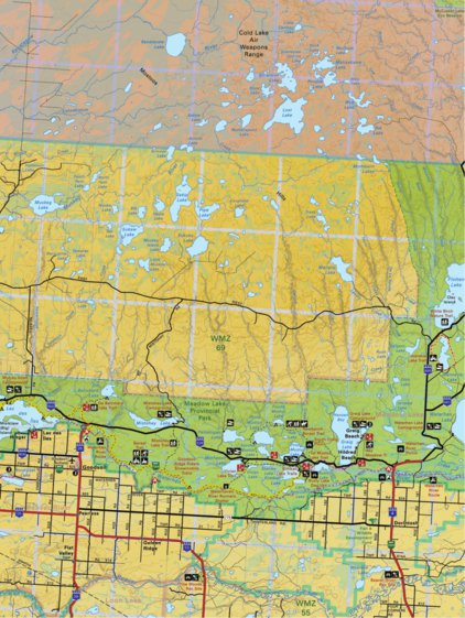 Map87 Goodsoil - Saskatchewan Map by Backroad Mapbooks | Avenza Maps