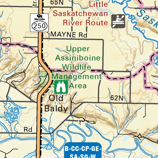 MBMB12 Souris - Manitoba Backroad Mapbook Topo Map by Backroad Mapbooks ...