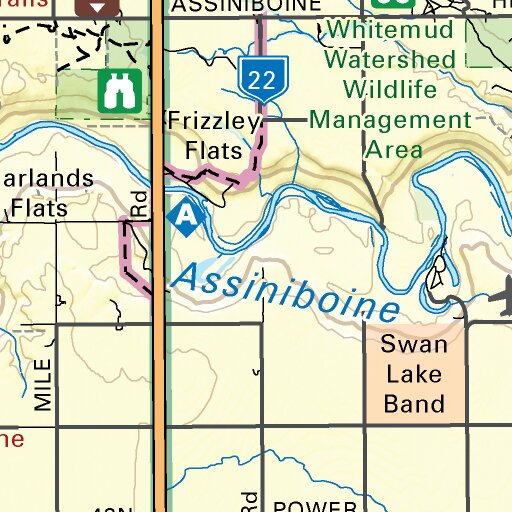 MBMB15 Portage la Prairie - Manitoba Backroad Mapbook Topo Map by ...