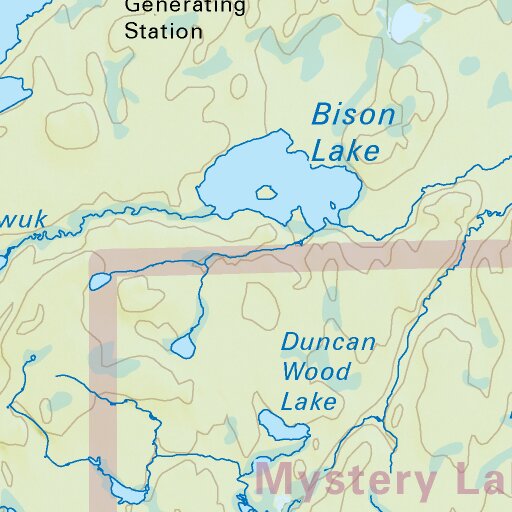 MBMB72 Cross Lake - Manitoba Backroad Mapbook Topo Map by Backroad ...