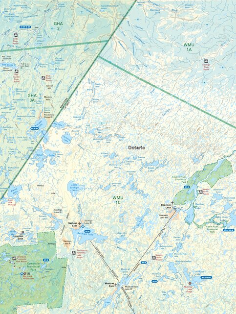 MBMB83 Kistigan Lake - Manitoba Backroad Mapbook Topo Map by Backroad ...