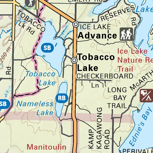 NEON02 Gore Bay – 6th ed Northeastern Ontario Topo Map by Backroad ...