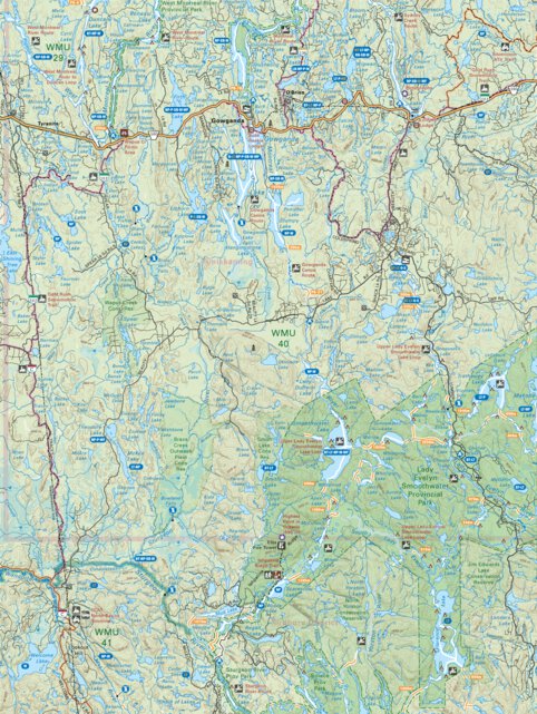 NEON31 Gowanda - 6th ed Northeastern Ontario Topo Map by Backroad ...