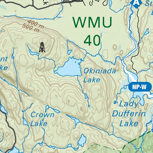 NEON31 Gowanda - 6th ed Northeastern Ontario Topo Map by Backroad ...
