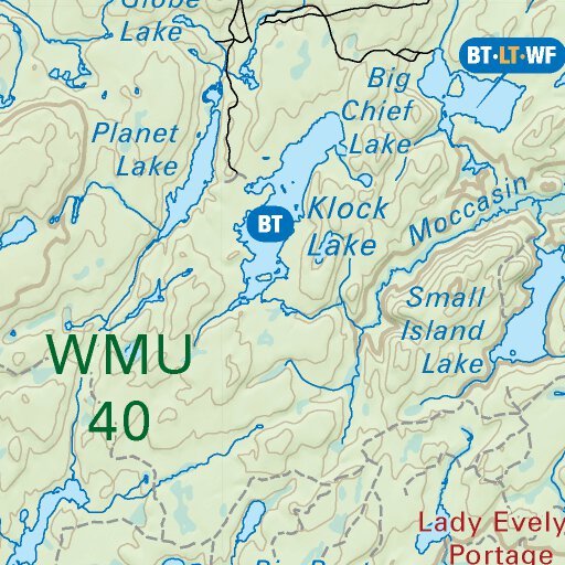 NEON32 Elk Lake - 6th ed Northeastern Ontario Topo Map by Backroad ...