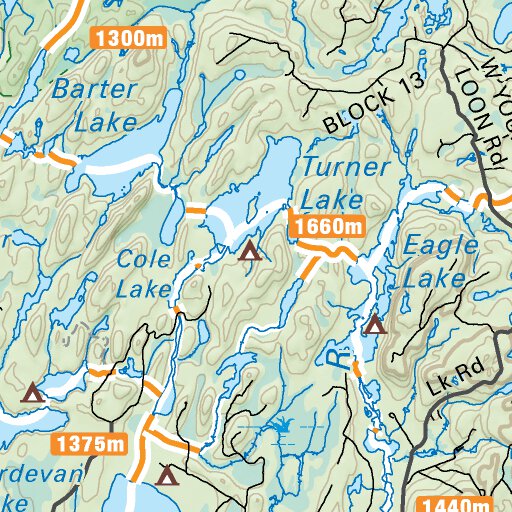 NEON32 Elk Lake - 6th ed Northeastern Ontario Topo Map by Backroad ...
