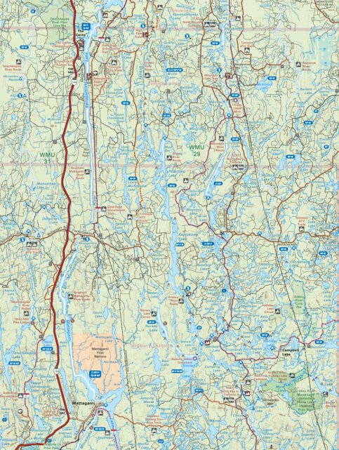 NEON41 Mattagami - 6th ed Northeastern Ontario Topo Map by Backroad ...