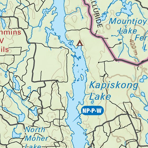 NEON41 Mattagami - 6th ed Northeastern Ontario Topo Map by Backroad ...