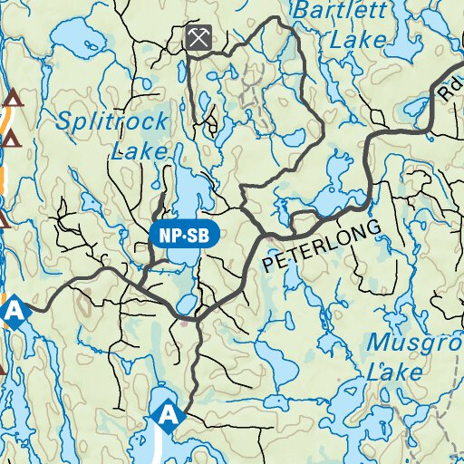 NEON41 Mattagami - 6th ed Northeastern Ontario Topo Map by Backroad ...