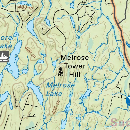 NEON52 Groundhog River - 6th ed Northeastern Ontario Topo Map by ...