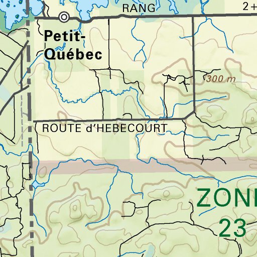 NEON56 Lake Abitibi - 6th ed Northeastern Ontario Topo Map by Backroad ...