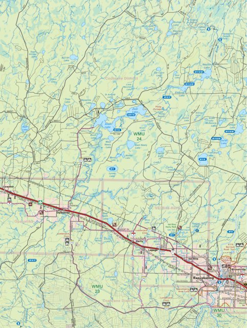 NEON75 Kapuskasing - 6th ed Northeastern Ontario Topo Map by Backroad ...
