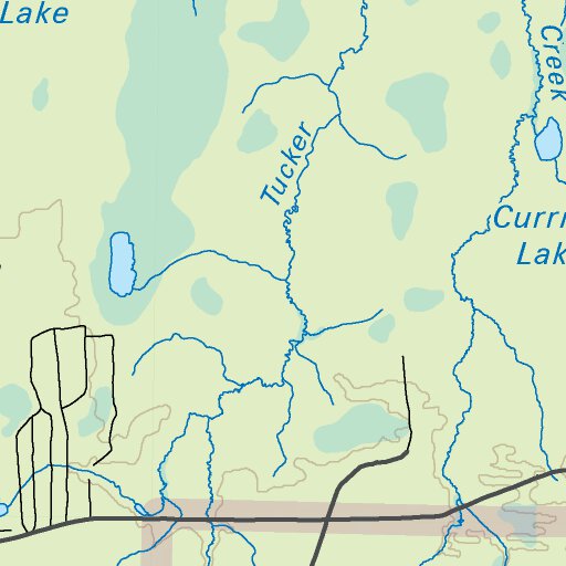 NEON76 Moonbeam - 6th ed Northeastern Ontario Topo Map by Backroad ...
