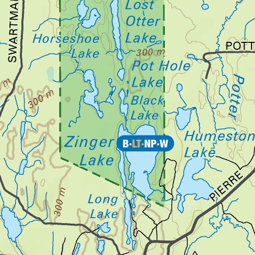 NEON78 Little Abitibi - 6th ed Northeastern Ontario Topo Map by ...