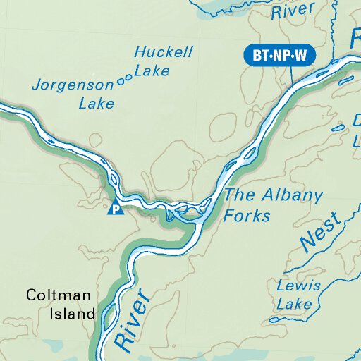 NEON93 Ogoki – Northeastern Ontario Topo Map by Backroad Mapbooks ...