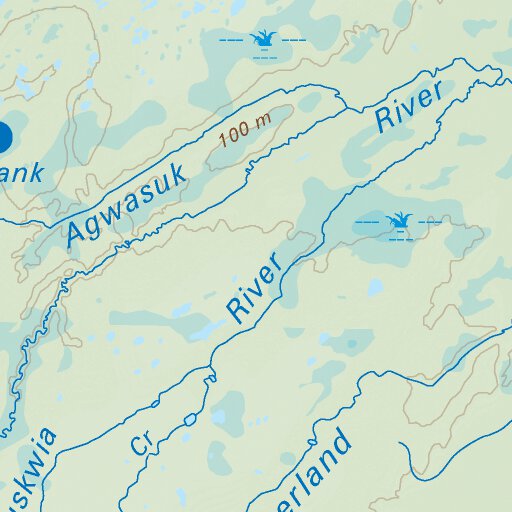 NEON94 Fort Albany - 6th ed Northeastern Ontario Topo Map by Backroad ...