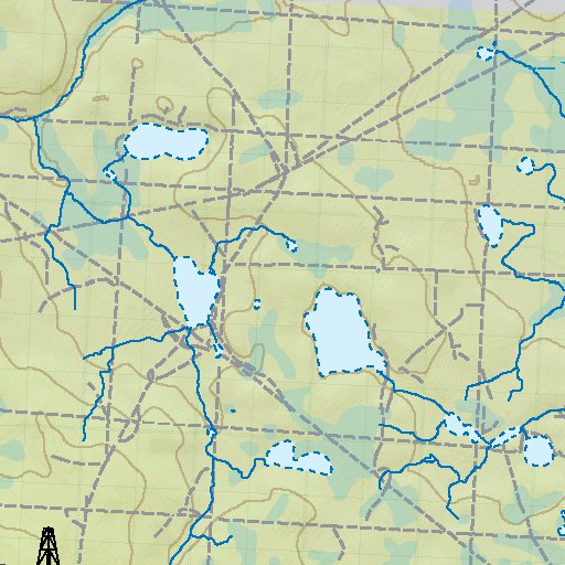 NOAB37 Wabasca Lakes - Northern Alberta Topo Map by Backroad Mapbooks ...