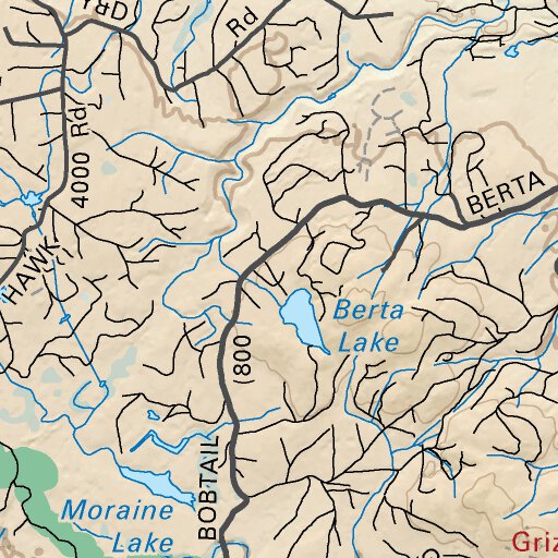 NOBC10 Vanderhoof - Northern BC Map by Backroad Mapbooks | Avenza Maps