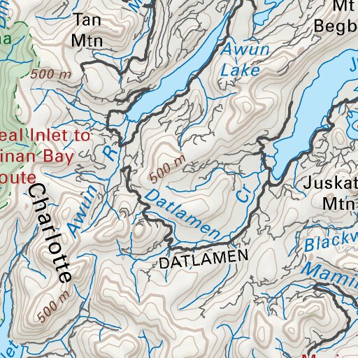 NOBC113 Masset - Northern BC Map by Backroad Mapbooks | Avenza Maps