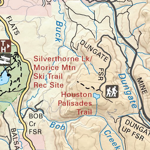 NOBC21 Houston - Northern BC Map by Backroad Mapbooks | Avenza Maps
