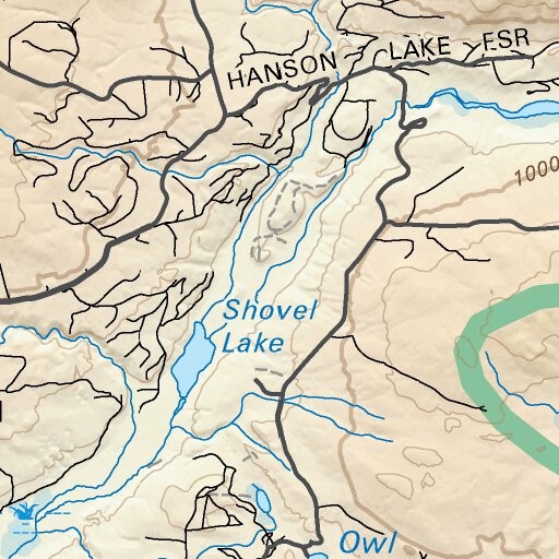 NOBC23 Babine Lake - Northern BC Map by Backroad Mapbooks | Avenza Maps