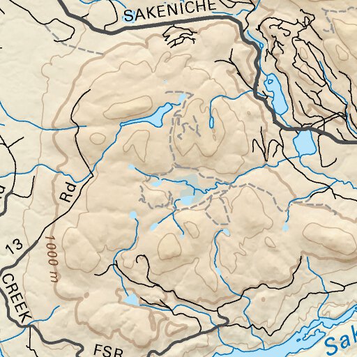 NOBC37 Topley Landing - Northern BC Map by Backroad Mapbooks | Avenza Maps