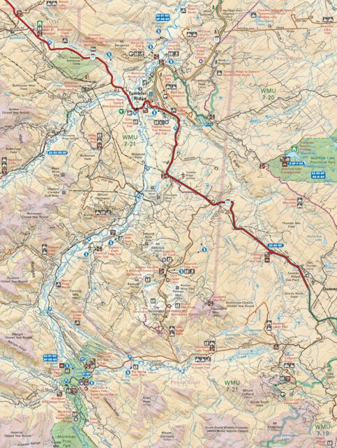 NOBC44 Tumbler Ridge - Northern BC Map by Backroad Mapbooks | Avenza Maps