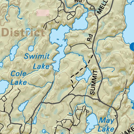 NWON37 Sioux Lookout - Northwestern Ontario Topo Map by Backroad ...