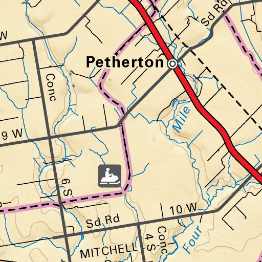 SOON43 Mount Forest - Southern Ontario Topo Map by Backroad Mapbooks ...