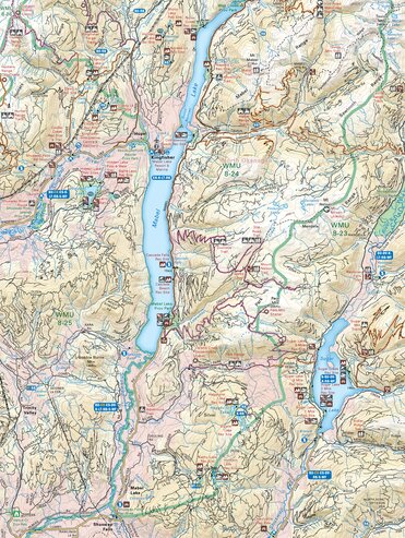 TOBC25 Mabel Lake - Thompson Okanagan BC Topo Map by Backroad Mapbooks ...