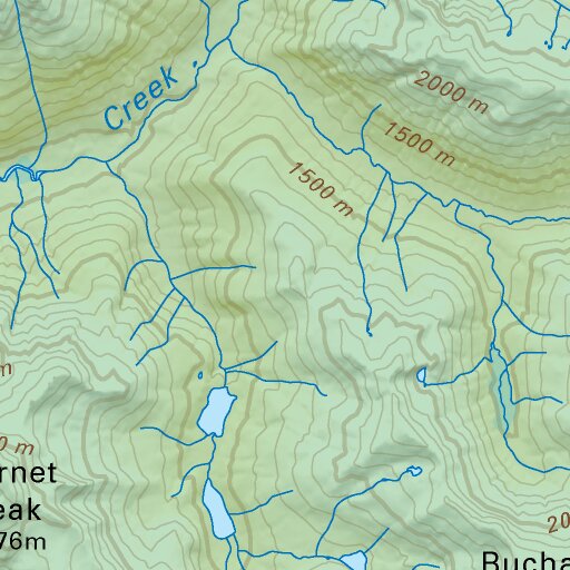 TOBC41 Clearwater Lake - Thompson Okanagan BC Topo Map by Backroad ...
