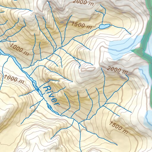 VCBC39 Toba - Vancouver Coast & Mountains BC Topo Map by Backroad ...
