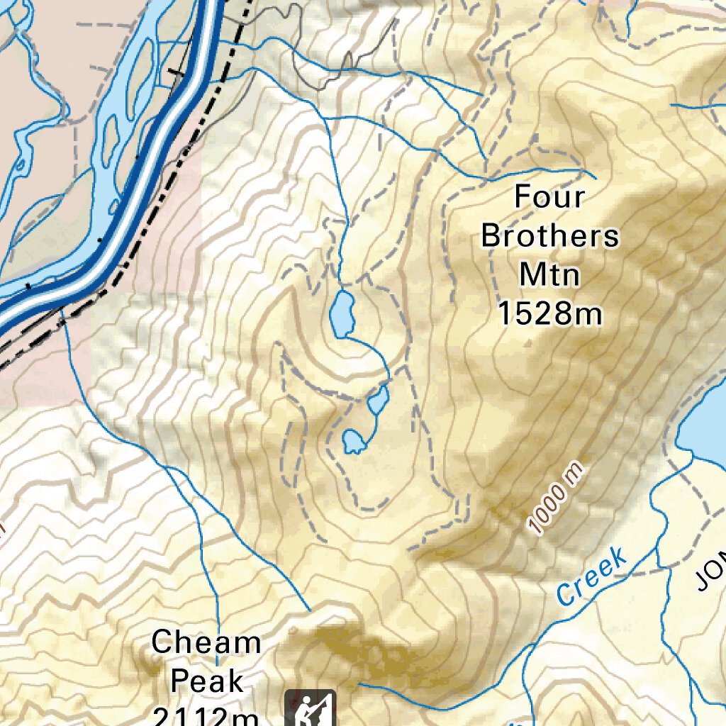 WMU 2-3 Lower Mainland Region BC Hunting Topo Map by Backroad Mapbooks ...