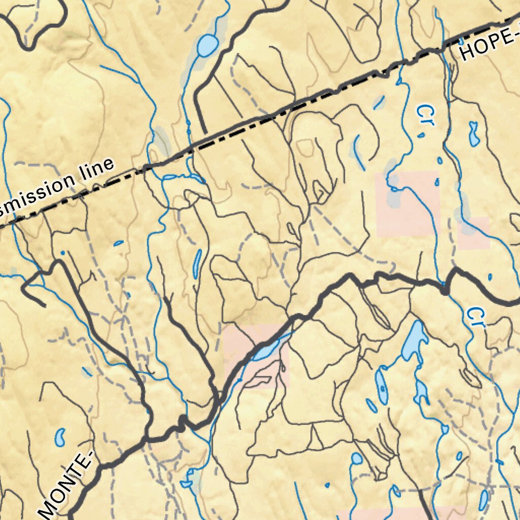 WMU 3-20 Thompson Region BC Hunting Topo Map by Backroad Mapbooks ...