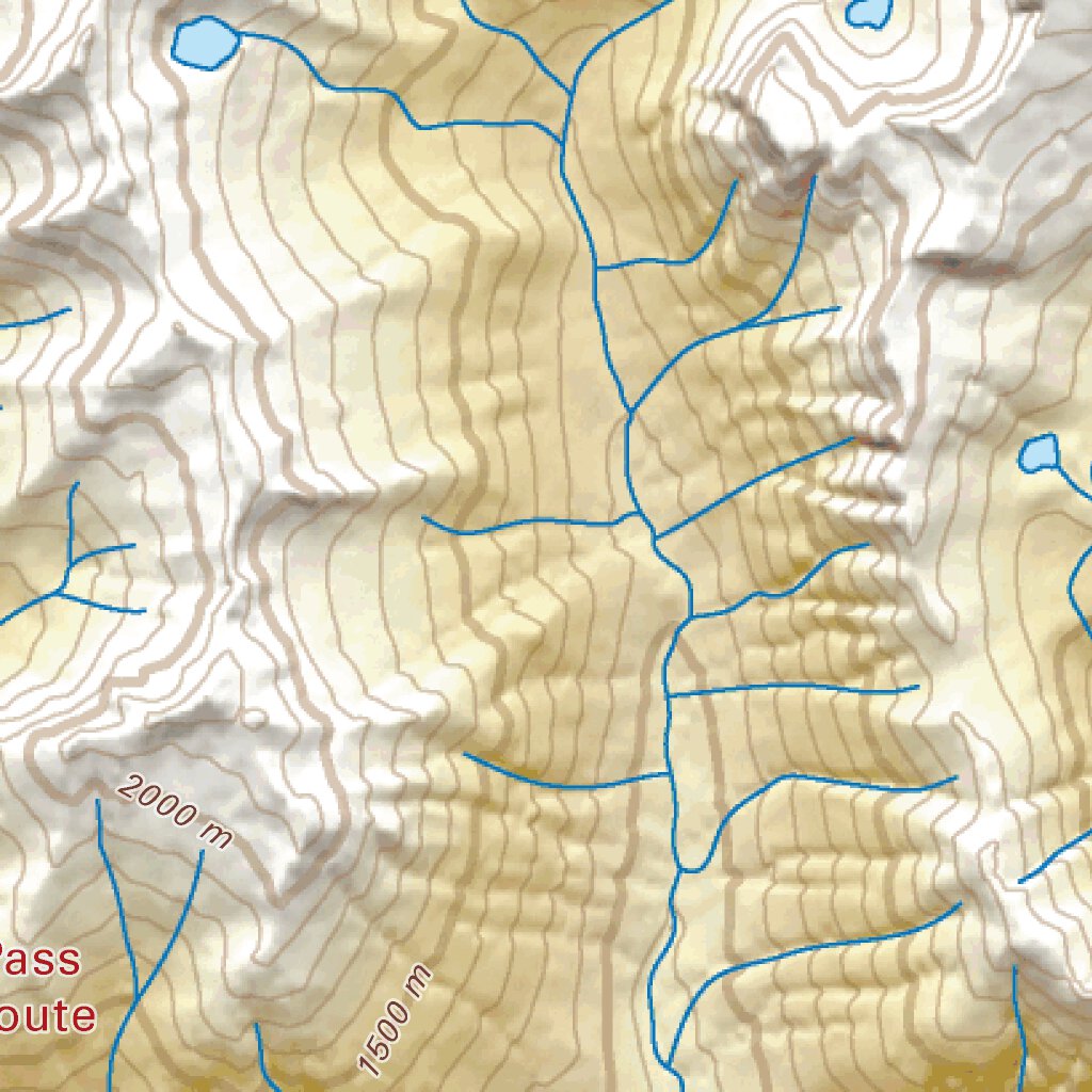 WMU 3-35 Thompson Region BC Hunting Topo Map by Backroad Mapbooks ...