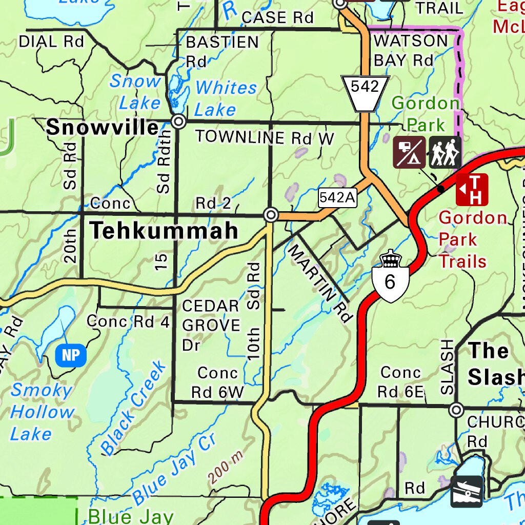 WMU 43A & 43B Manitoulin Island – Ontario Hunting Topo Map by Backroad ...