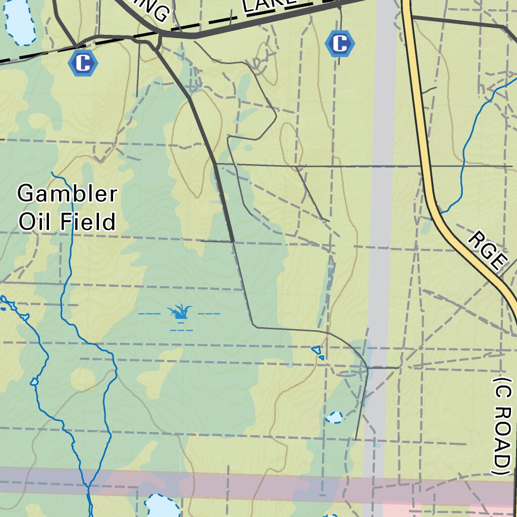 WMU 509 Calling Lake Alberta Hunting Topo Map Bundle by Backroad ...