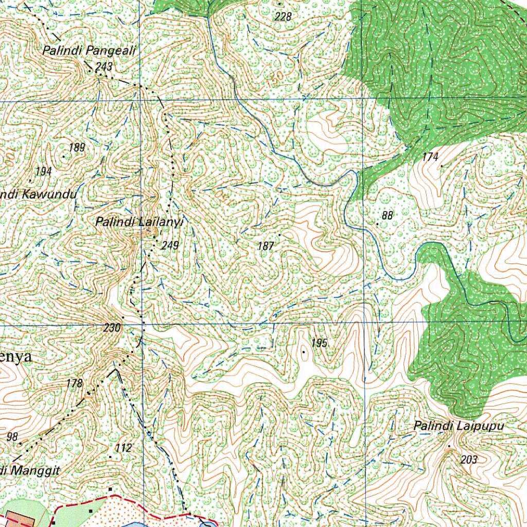 Baing (2105-531) Map by Badan Informasi Geospasial | Avenza Maps